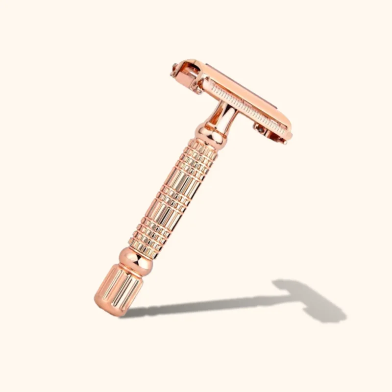 Rose Gold Safety Razor - kanzy.co.uk